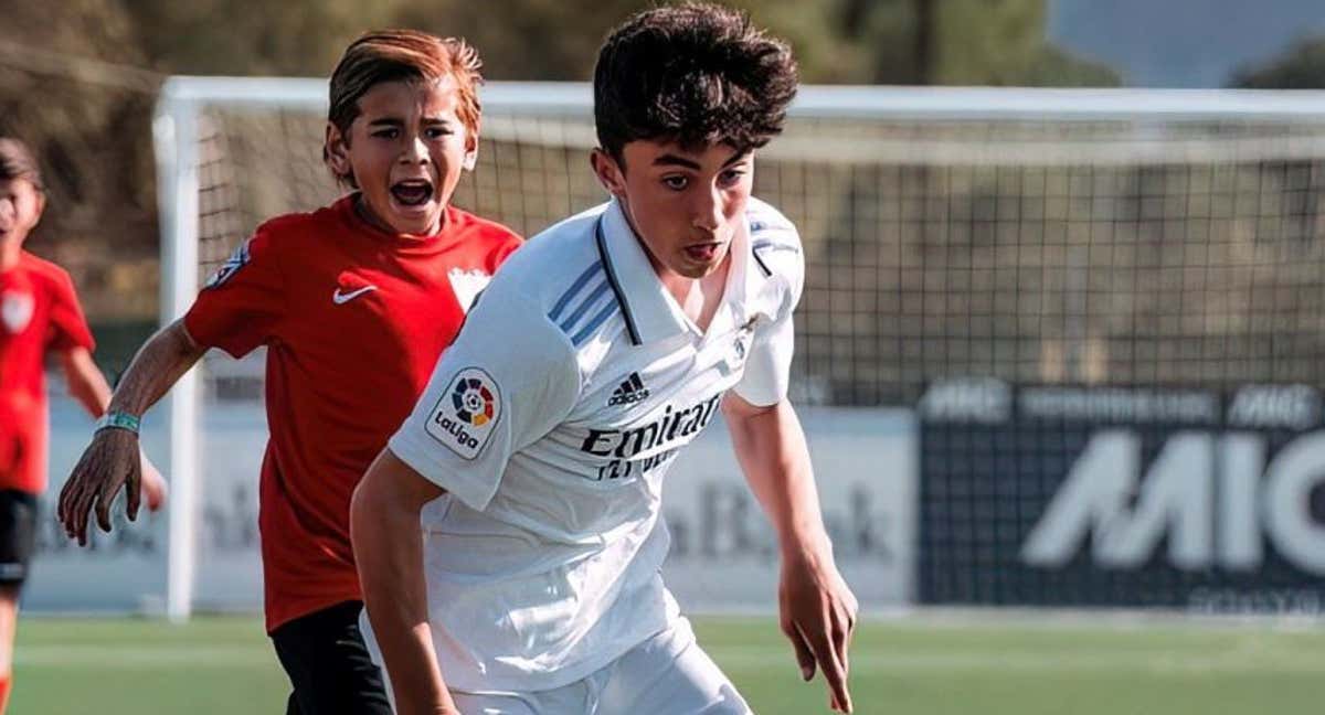 Alberto Ruiz, el único canterano del Real Madrid que entrena menos días ...